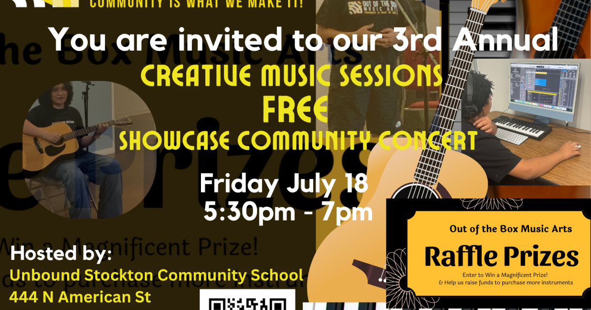 Out of the Box Music Arts: Summer Creatives Music Sessions Free ...