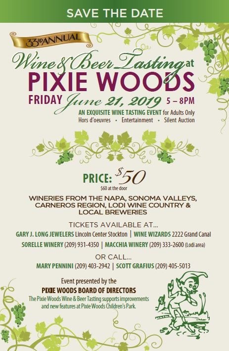 Annual Wine Tasting Benefit at Pixie Woods | Visit Stockton