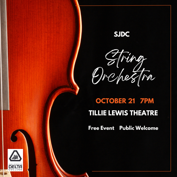 String Orchestra Concert at San Joaquin Delta College | Visit Stockton